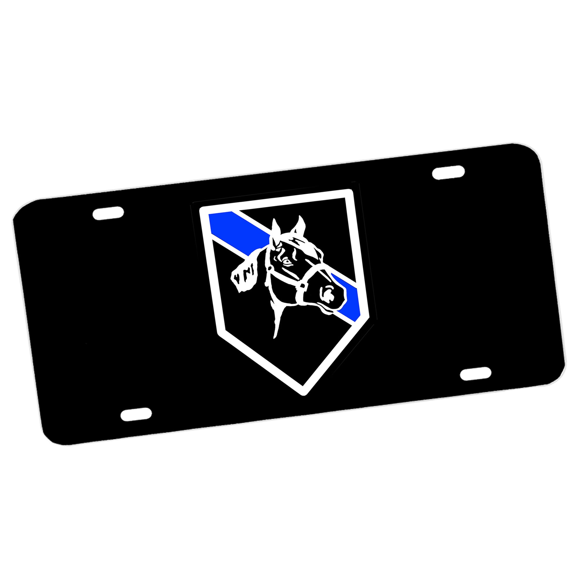 LP-193 Law Enforcement Mounted Horse Patrol Unit License Plate – eiznek.com