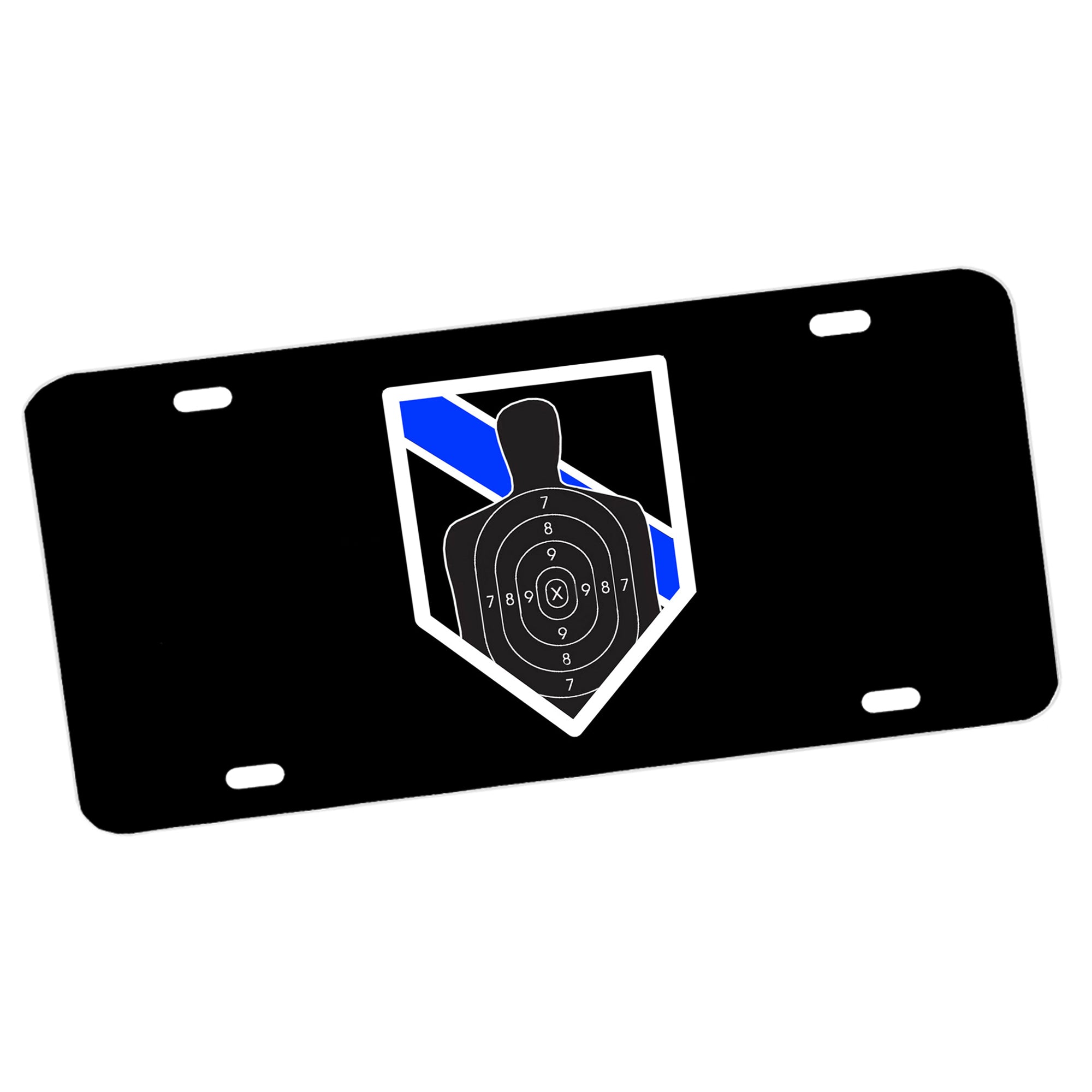 LP-189 Law Enforcement Firearms Target License Plate – eiznek.com