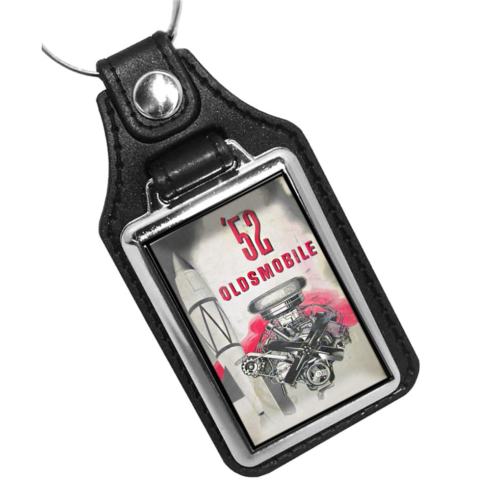 Kr 1100 Key Ring Classic 1959 Oldsmobile Engine Brochure Design