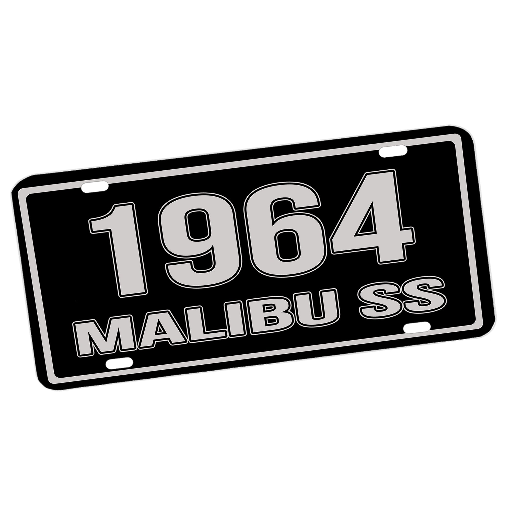 LP-312 1964-1967 First Generation Chevrolet Malibu SS Aluminum License ...